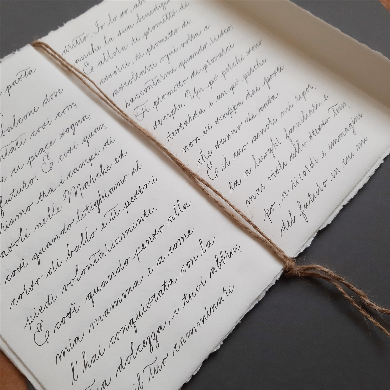 Calligrafia per lettere e poesie - Torino - Cristina Pi